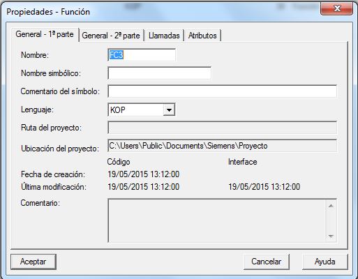 Propiedades de un FC en Step7 cómo activarlas paso a paso » tecnoplc