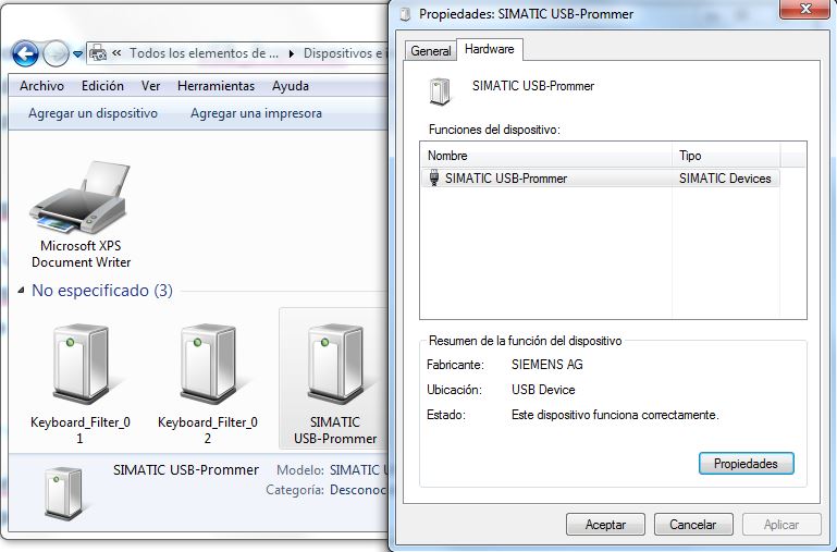 USB-Prommer no lo reconoce Windows. » tecnoplc