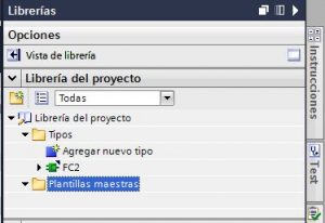 Librería de proyecto en TIA Portal. » tecnoplc