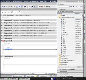 Instrucciones en TIA Portal qué son dónde están y cómo usarlas// tecnoplc