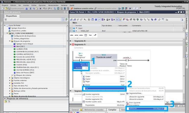 Crear variables para entradas y salidas en TIA Portal » tecnoplc