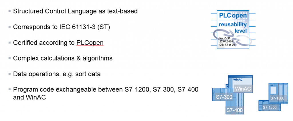 SCL Lenguaje estructurado de Siemens » tecnoplc