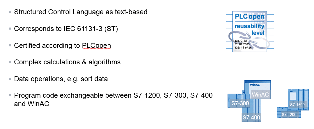 SCL Lenguaje estructurado de Siemens » tecnoplc