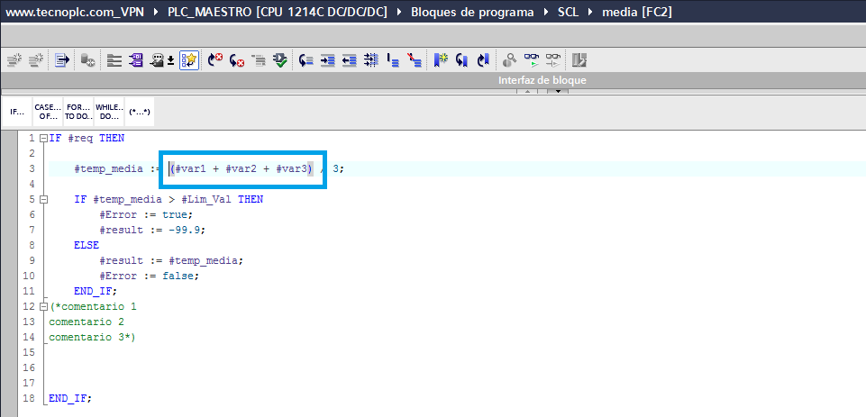 Descripciones SCL TIA Portal como ayuda en programación avanzada » tecnoplc