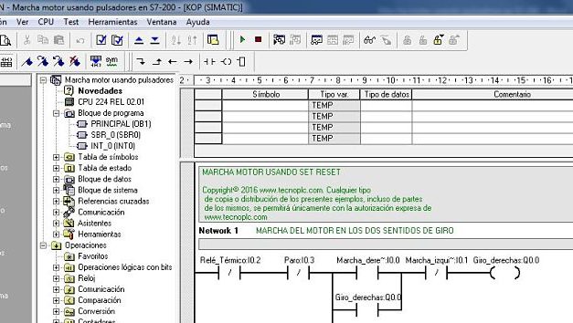 Ejemplos S7-200 Archivos » tecnoplc