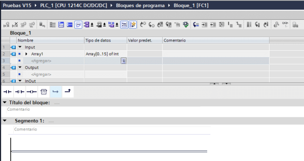 Array de dimensión variable en TIA Portal V15 » tecnoplc