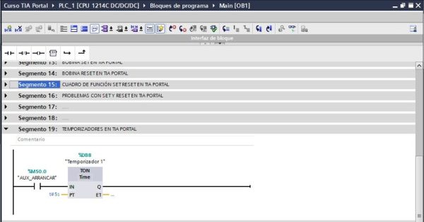 Temporizadores en TIA Portal utilización y declaración » tecnoplc