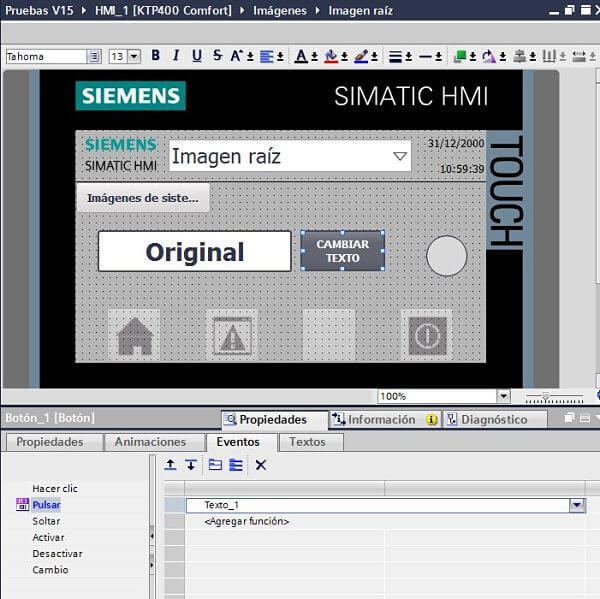 Cambiar texto en campo de texto mediante script TIA Portal » tecnoplc