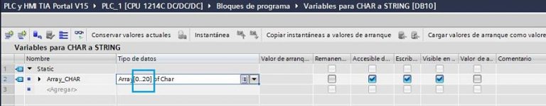Convertir char a string TIA Portal cómo hacerlo y utilizarlo » tecnoplc