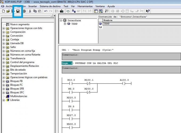 Simulador Step7 cómo activar PLCSIM y configura comunicación » tecnoplc
