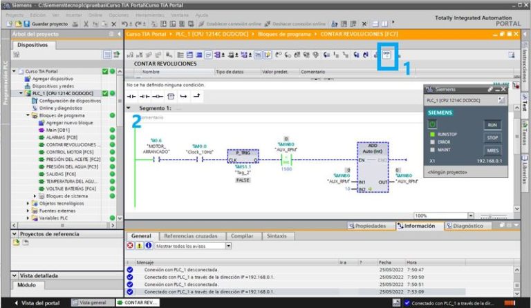 PLCSIM en TIA Portal instalación y cómo simular PLC paso a paso » tecnoplc