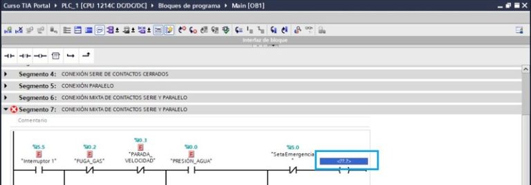 Bobinas en programación de PLC TIA Portal cómo se utilizan » tecnoplc