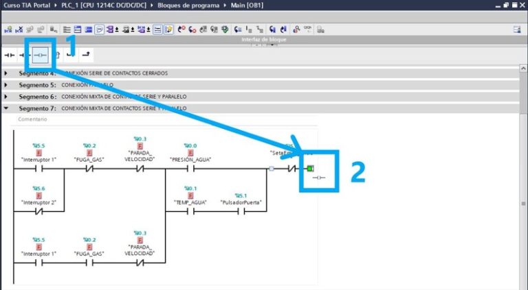 Bobinas en programación de PLC TIA Portal cómo se utilizan » tecnoplc