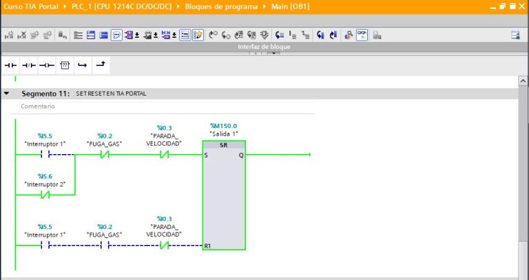 Set Reset TIA Portal cómo se usa y funcionalidad al detalle » tecnoplc