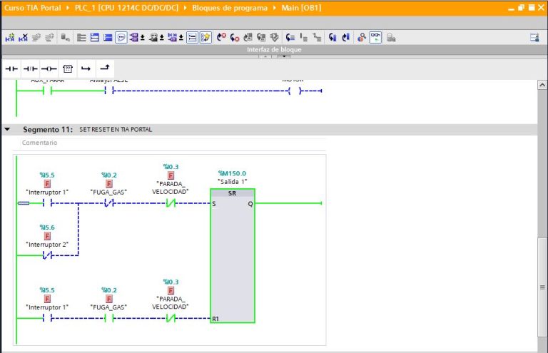 Set Reset TIA Portal cómo se usa y funcionalidad al detalle » tecnoplc
