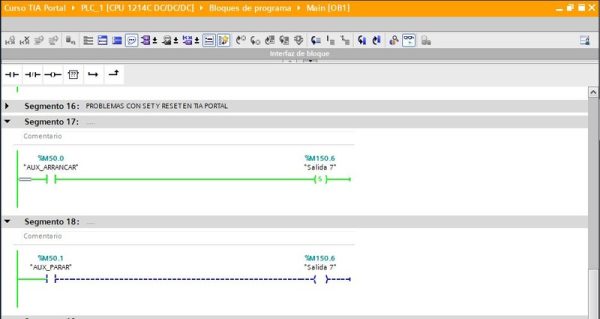 Set Reset TIA Portal cómo se usa y funcionalidad al detalle » tecnoplc