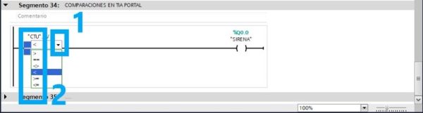 Comparadores TIA Portal funciones de comparación al detalle » tecnoplc