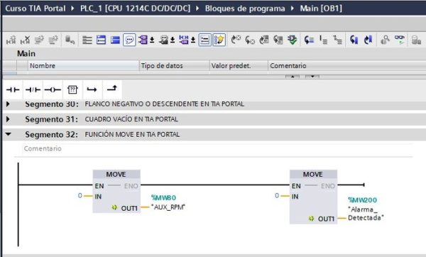 Función Move TIA Portal para copiar datos en zonas de memoria » tecnoplc