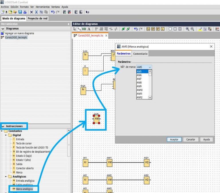 Marcas LOGO Siemens de arranque y marcas de retroiluminación » tecnoplc