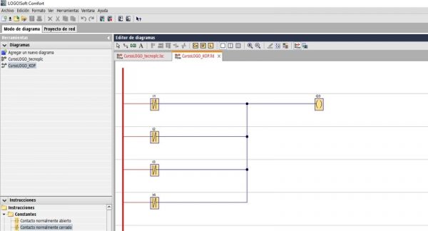Función NAND LOGO Siemens cómo funciona y ejemplos paso a paso » tecnoplc