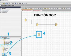 Función XOR LOGO Siemens cómo funciona y ejemplos paso a paso » tecnoplc